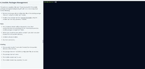 Solved 6 Ansible Packages Management The Task Is To