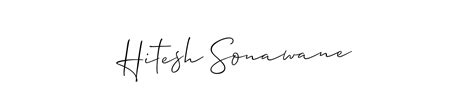 89 Hitesh Sonawane Name Signature Style Ideas Creative Esignature