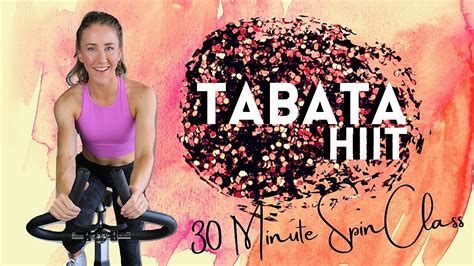 30 Minute Spin Class Tabata Hiit Indoor Cycling Workout Biking