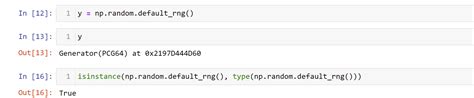 random randomstate with different versions of numpy has vastly