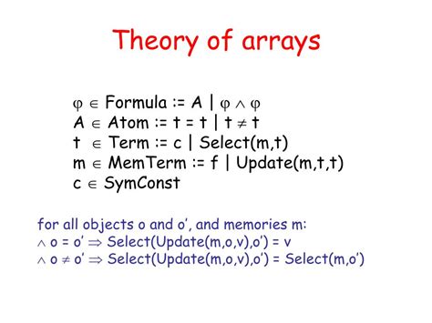 Ppt Automated Theorem Proving Lecture 4 Powerpoint Presentation Free Download Id196808