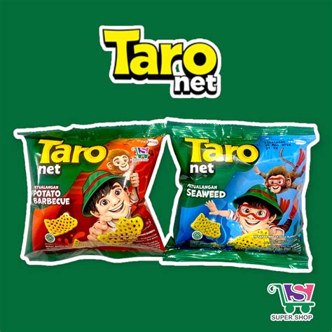 Taro Net Potato Bbq Chiki Seaweed 8 Grams Shopee Philippines