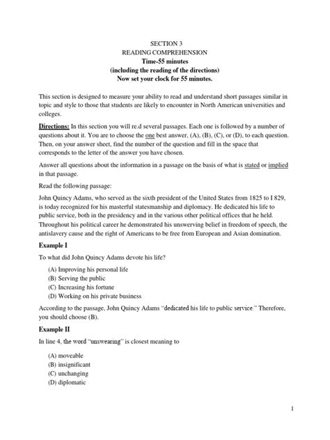 Pretest Reading Comprehension Pdf Divorce James Abbott Mc Neill Whistler