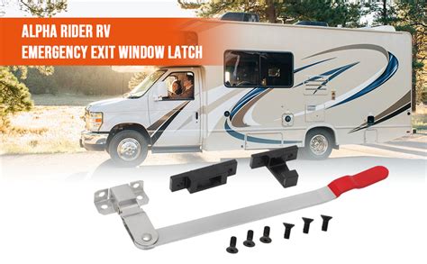 Alpha Rider Rv Emergency Exit Window Latch Aluminum