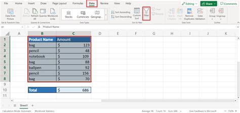 How To Sum Filtered Rows In Excel Sheetaki