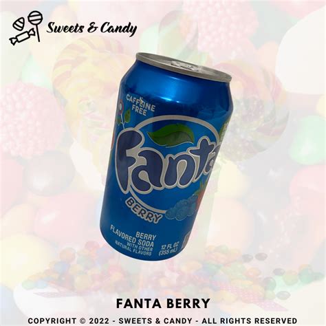 Fanta Berry Sweets And Candy