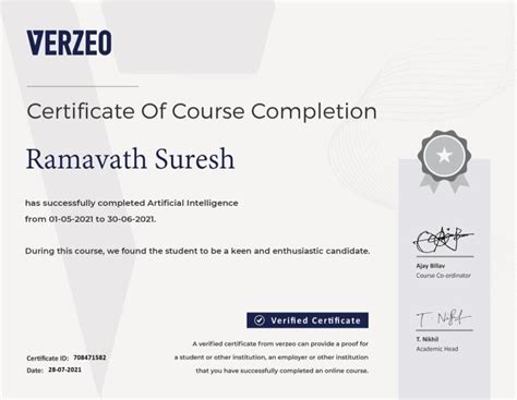 Ramavath Suresh On Linkedin Im Glad To Share That I Have Successfully Completed My Internship In