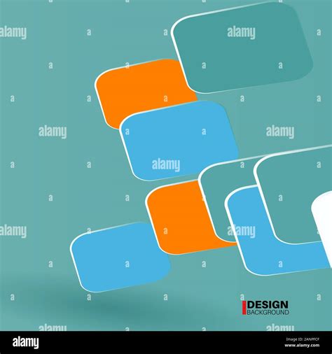 Abstract Geometric Vector Background Overlapping Square Design New Texture For Your Design