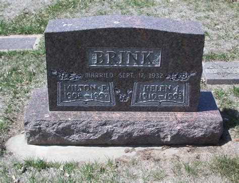 Helen Inga Oman Brink 1910 1993 Memorial Find A Grave