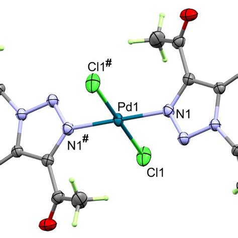 Structure Of Pd32cl2 Complex 4 Symmetry Code 1 − X 1 −y −z