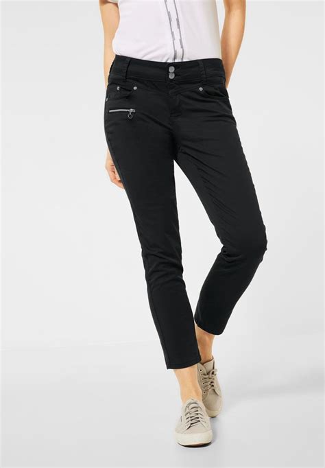 Street One Lockere Basic Hose Mit Zipper Details Outfit Hosen Modische Hosen