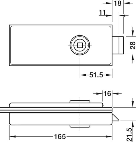 Glass Door Nl Lock Studio Classic Dorma Glas Online At HÄfele