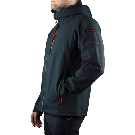 Ternua Workwear Softshell Errobi Gris Whales Grey Hombre