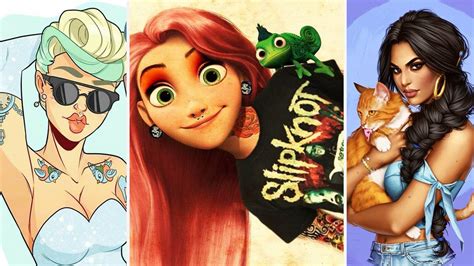 Badass Disney Princesses Disney Princesses Reimagined As Mafia Bosses
