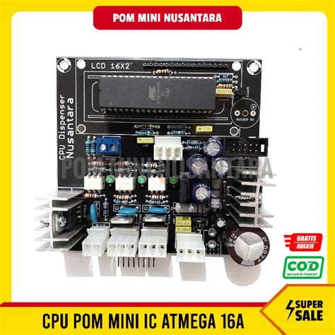 Jual Pom Mini Nusantara Cpu Pertamini Digital Sudah Termasuk Ic
