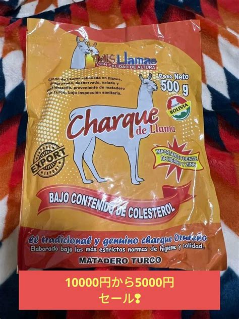 2023年日本未入荷 ボリビア産 リャマ肉 ジャーキー 珍味 未開封 メルカリ