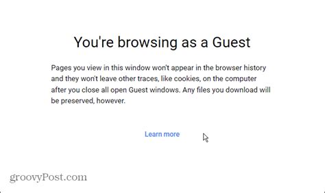 how to enable guest mode on chromebook