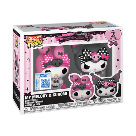 Pocket Pop My Melody And Kuromi 2 Pack Anniversary Funko