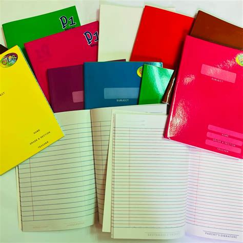 Compositionwriting Notebook Color Coded Size 148mm X 200mm 80 Leaves