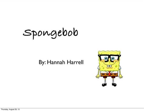 Spongebob Pdf