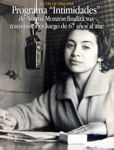 Norma Monzón Una Voz Que Hizo Historia En Valdivia Diario De Valdivia