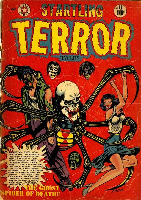 The Terrible 25 Of Pre Code Comic Book Horror Web Of Evil Spider