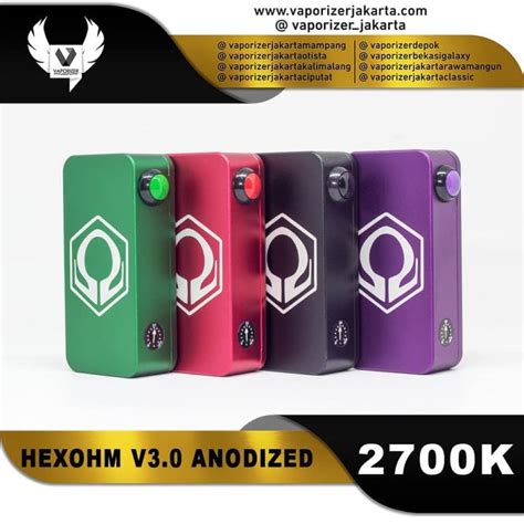 Distributor Hexohm V30 Anodized Jual Hexohm V30 Anodized Vaporizer