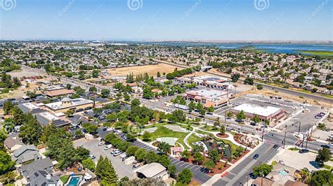 Stunning Aerial Views Capture Vibrant Downtown Oakley California