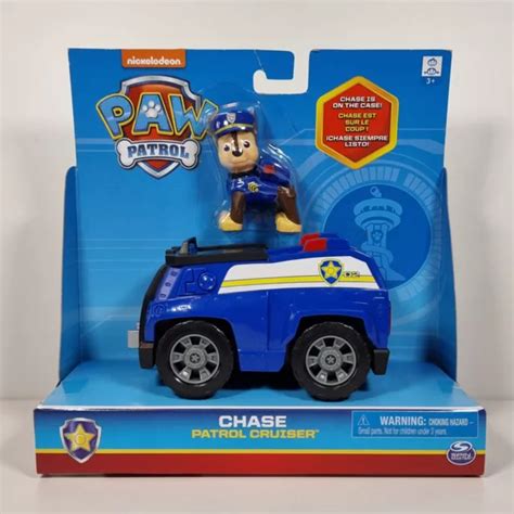 Paw Patrol Chase Patrol Cruiser Police Vehicle With Collectible Chase