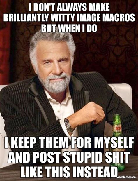 He Is The Most Self Serving Man In The World Imgur