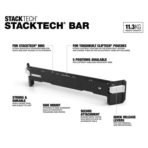 Stacktech Bar Toughbuilt Australia Toughbuilt Australia