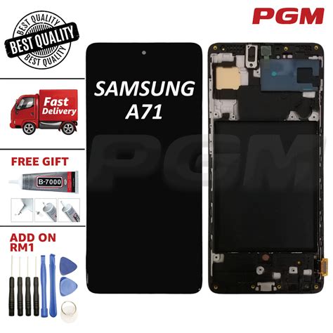 Lcd Touch Screen Digitizer Compatible With Sam A71 Oled By Premium Gadgets Mall Shopee Malaysia