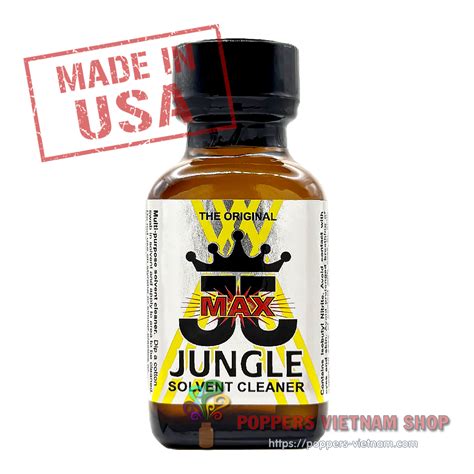 Jungle Max Poppers 30ml Made In Usa