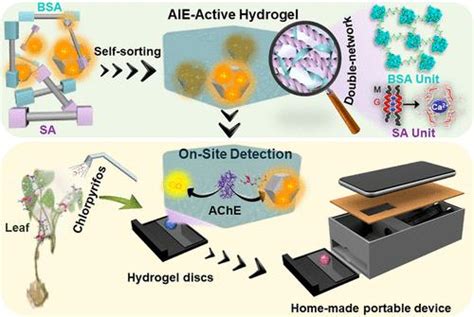 Flexible Aggregation Induced Emission Active Hydrogel For On Site Monitoring Of Pesticide