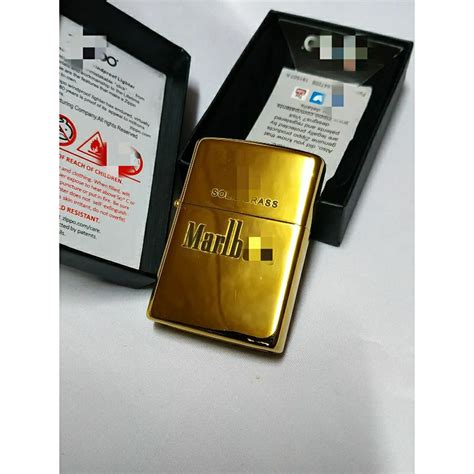 Solid Brass Lighters Gold Shopee Malaysia