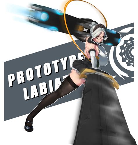 Beeeeen Labiata Last Origin Prototype Labiata Last Origin Silver Hair Highres 1girl