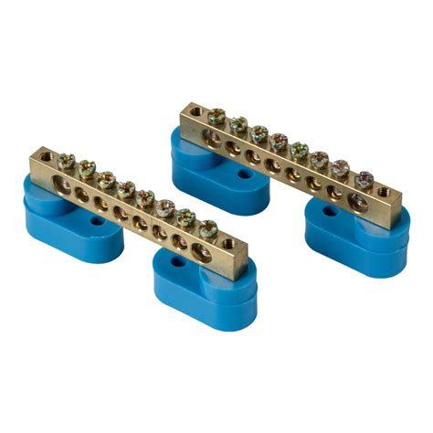 Brass Wire Screw Terminal Grounding Strip Bus Bar Block Terminal Blocks