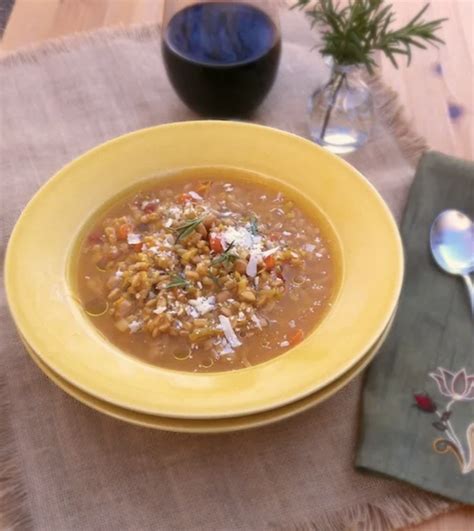 Chickpea Vegetable Farro Soup Evesfit