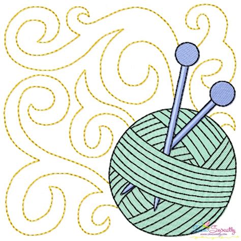Embroidery Design Pattern Sewing Block 6