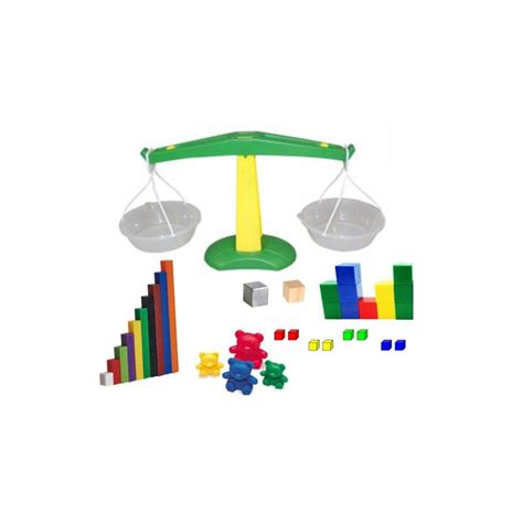 Pan Balance Math Demonstration Accessories Set