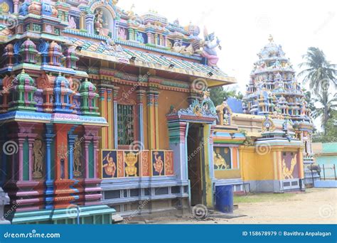 Trincomallee Pathra Kaali Kovil Hindu Temple At Sri Lanka Stock Image Image Of Ganesha Kali