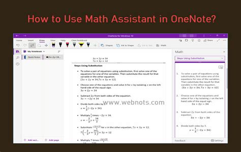 Onenote Solve Math Equations Tessshebaylo