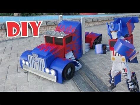 7 Ideas De Transforme Disfraz De Transformers Carritos De Carton
