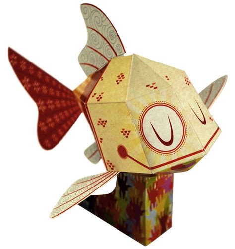 C3 Paper Koi Project On Behance 3d Paper Art Princess Paper Dolls