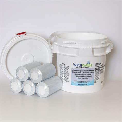 Wysiwash Wys 119 Wysiwash 5 Pack Of Jacketed Caplets Sanitizers