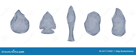 Flint Illustration Drawing Engraving Ink Line Art Vector 111297352