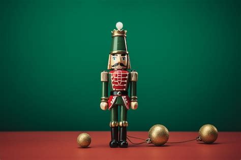Premium Ai Image Nut Cracker For Christmas