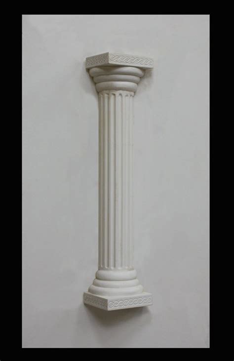 Half Column 1 Plaque Item 330 Column Decor Modern Column Columns