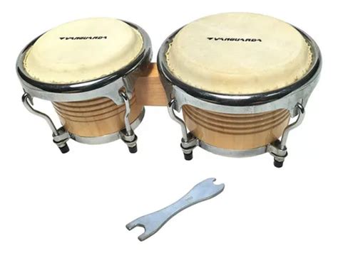 Bongo Profission De Madeira 65 E 7 Polegadas Vanguarda Frete Grátis