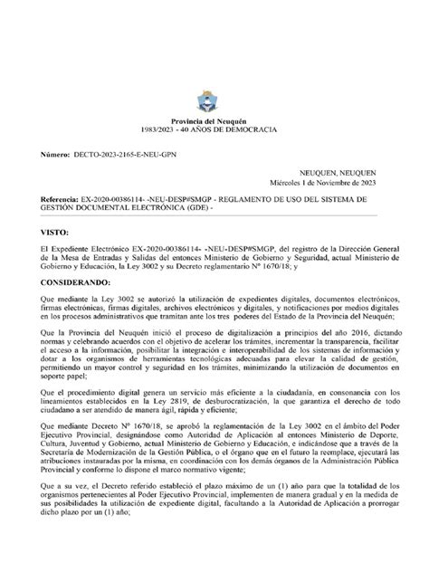 Reglamento De Uso Del Sistema De Gde Pdf